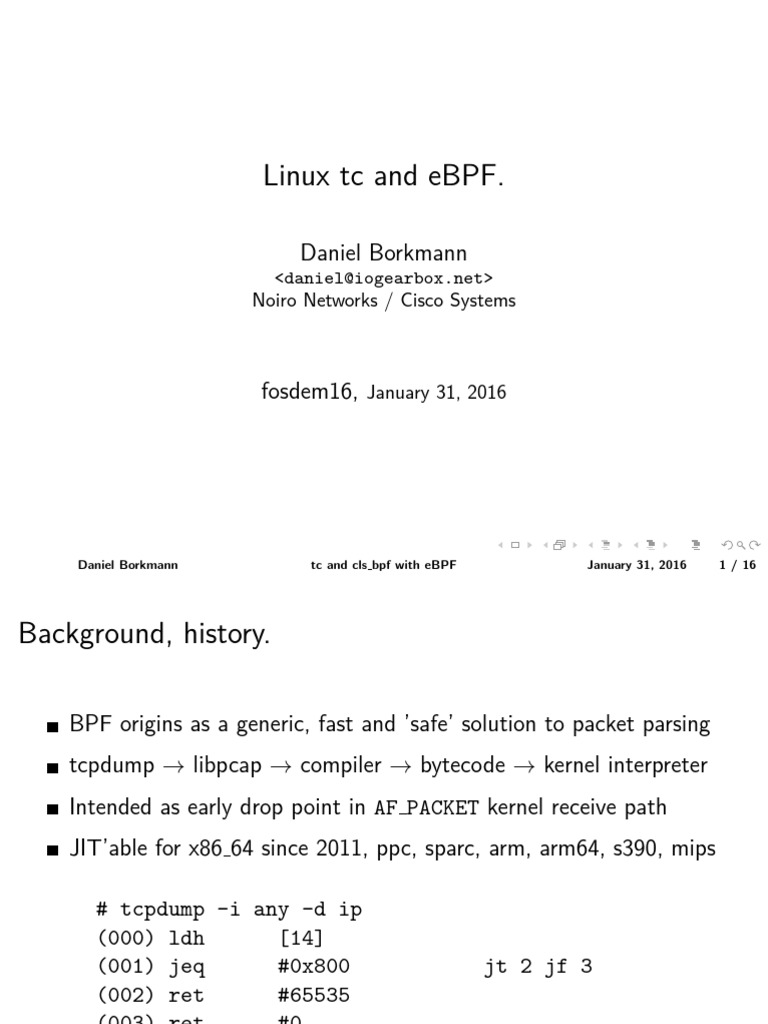 Ebpf | PDF | System Software | Software