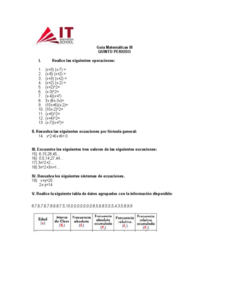 Guia 5 Periodo Tercer Grado | PDF