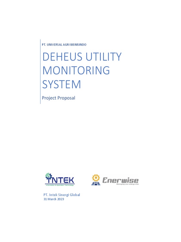 Enerwise - DeHeus Utility Monitoring Project - 032023 | PDF | Boiler ...