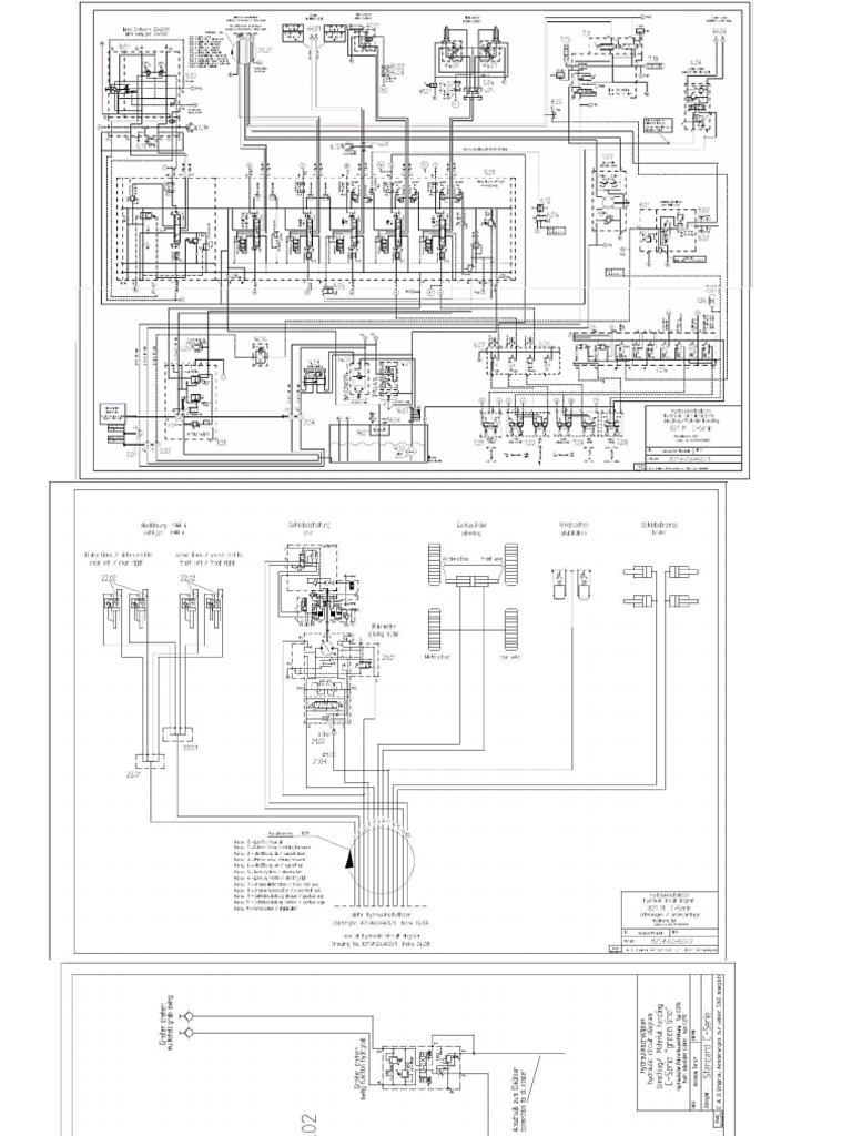 Sennebogen Diagram Hydraulic Systems | PDF