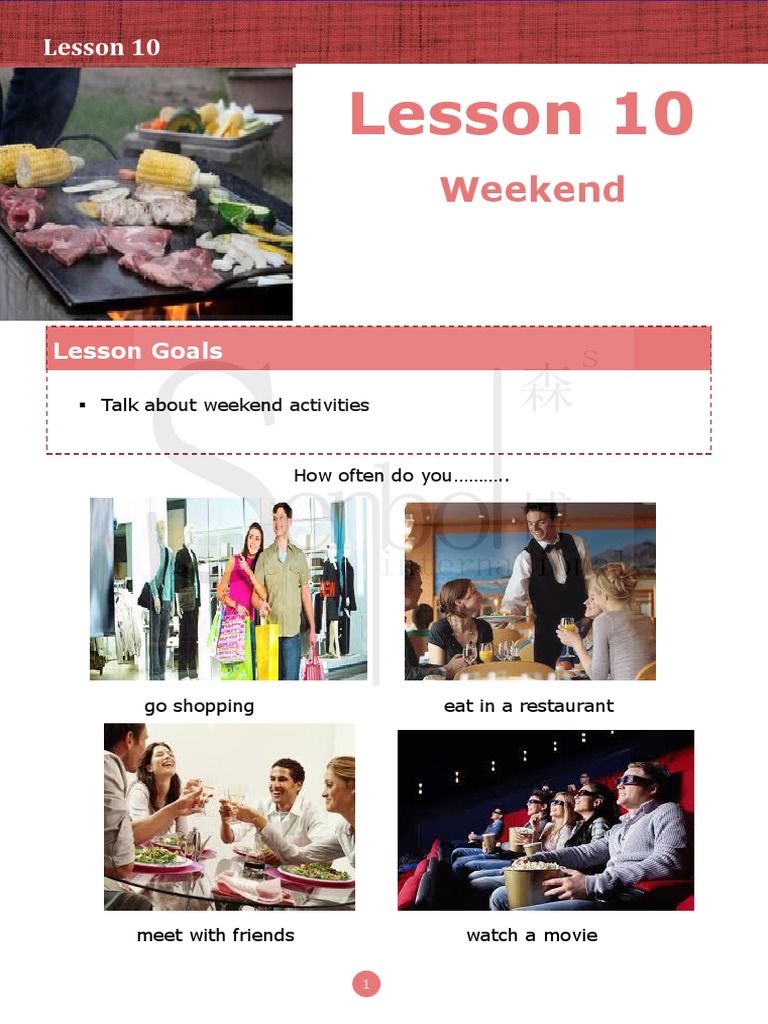 Beginner Lesson10 | PDF | Self-Improvement