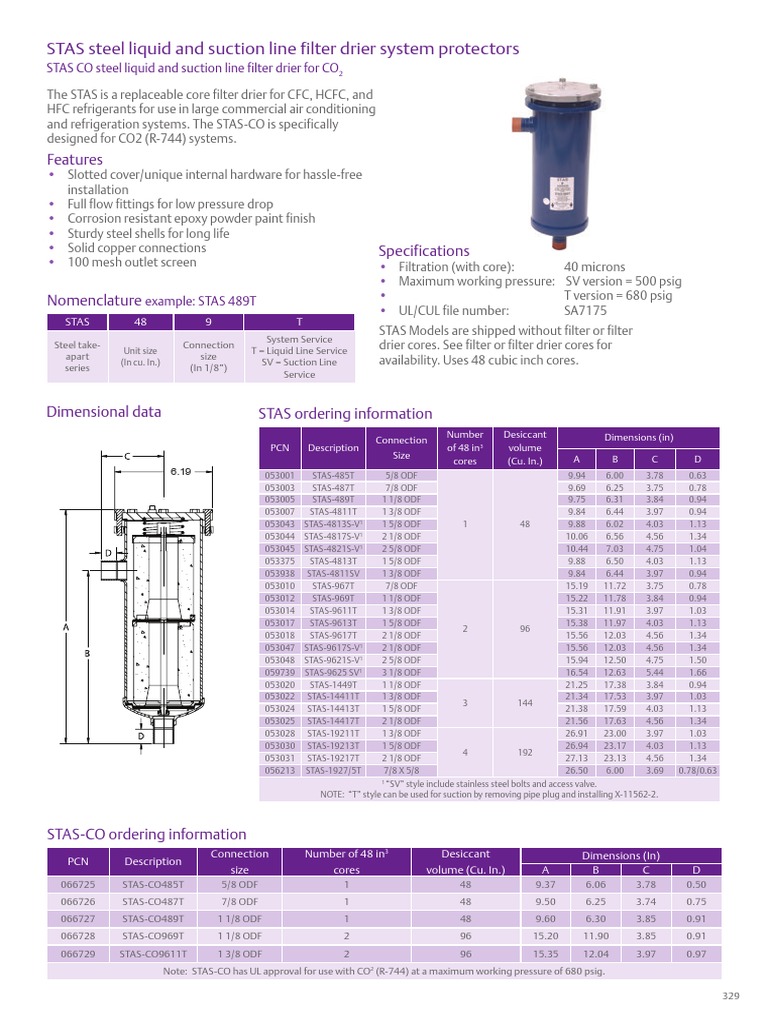 STAS Filter Shell | PDF | Mechanical Engineering | Gas Technologies