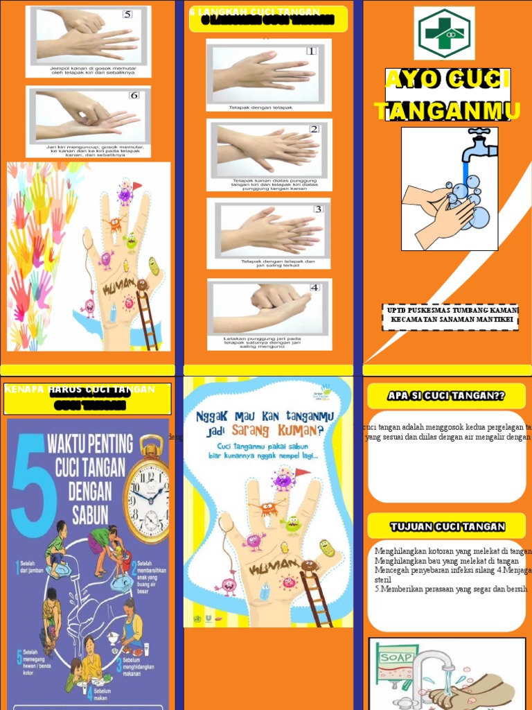 Leaflet Cuci Tangan | PDF