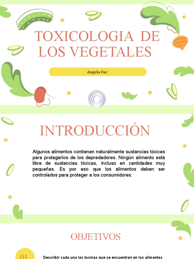 TECNO. Presentación | PDF | Toxicidad | Alimentos