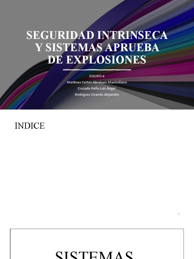 Sistemas Intrínsecamente Seguros | PDF | Aislador (Electricidad ...