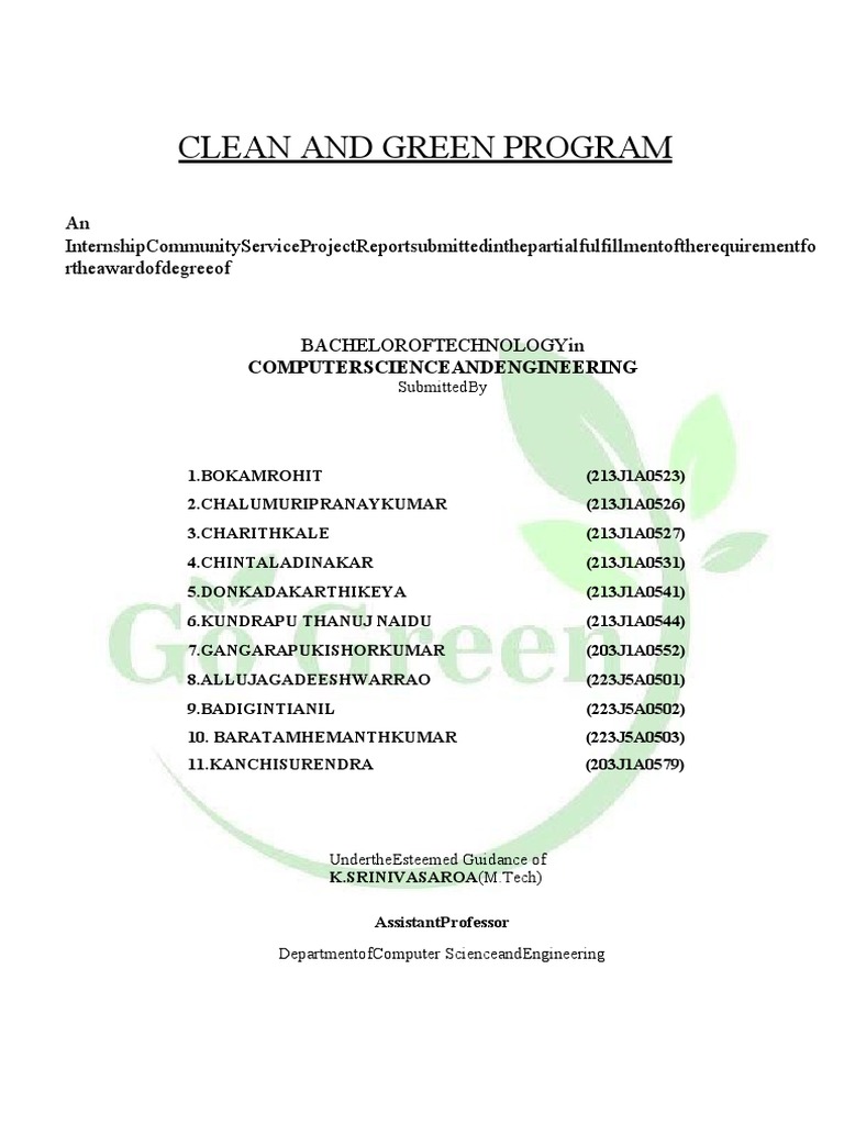 CSP Team 2 (1) Modify PDF | PDF | Recycling | Reuse