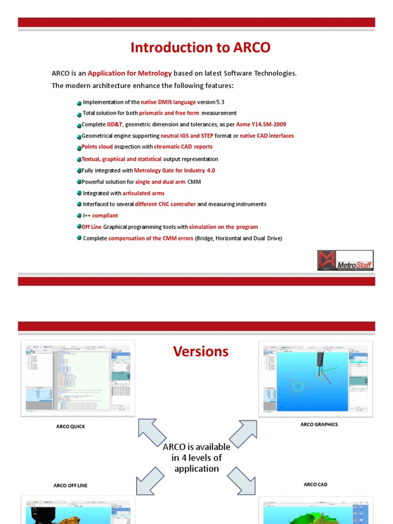 2020 ARCOCAD Metrology Software | PDF | Computer Aided Design | Image Scanner