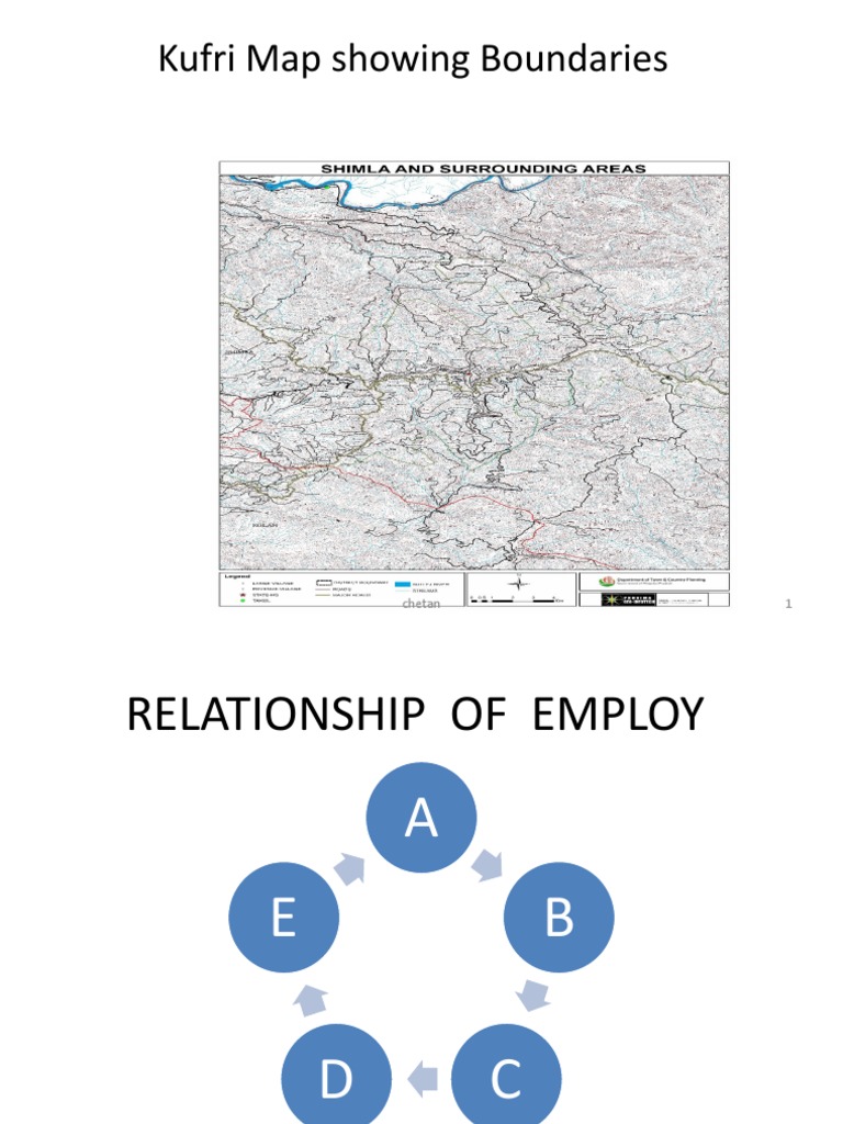 Kufri Map Showing Boundaries: 1 Chetan | PDF