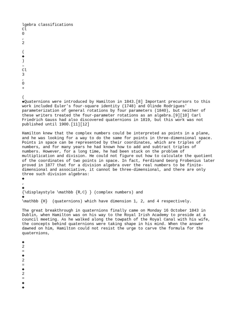 Trinity | PDF | Matrix (Mathematics) | Complex Number