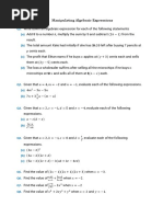Direct and Inverse Proportion - Worksheet | PDF
