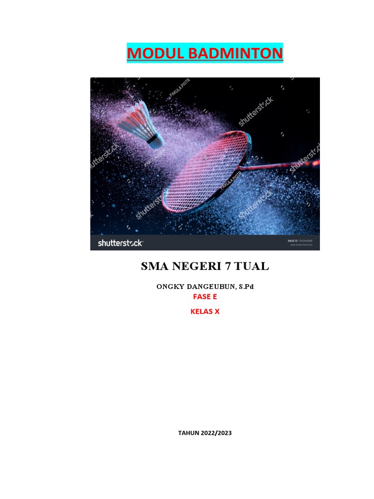 Modul Badminton | PDF