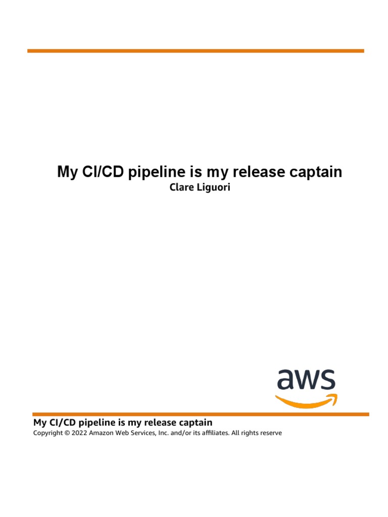 CICD Pipeline As Release Captain | PDF | Systems Engineering | Technology Development
