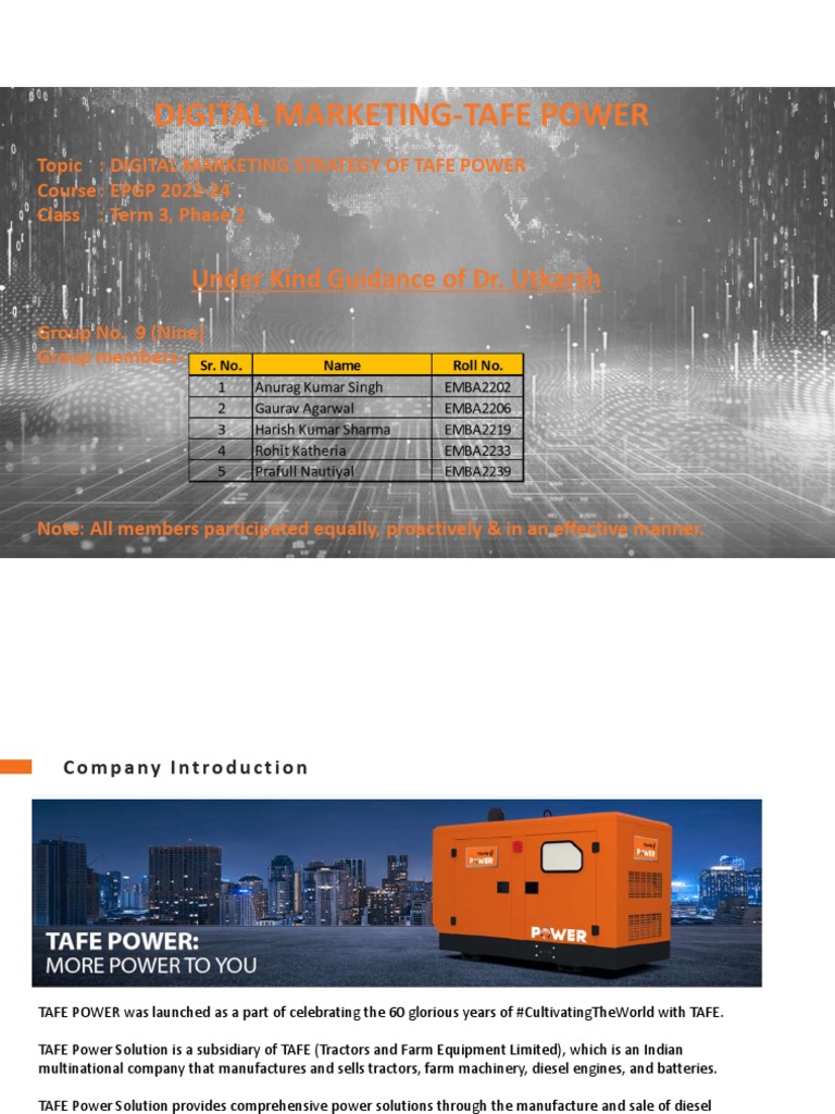 Digital Marketing Project | PDF | Marketing | Business