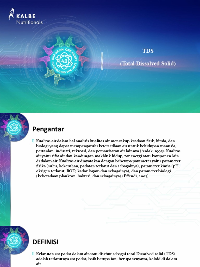 Pengertian dan Analisis TDS Air | PDF