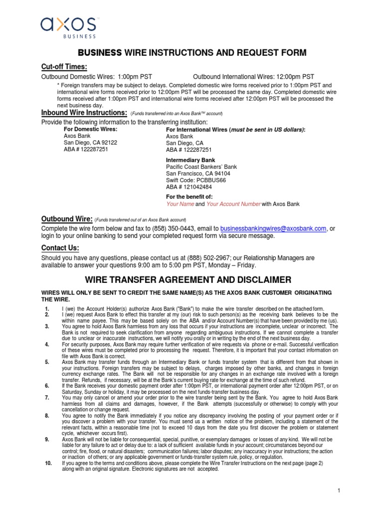 Constnacias Editables | PDF | Wire Transfer | Payments