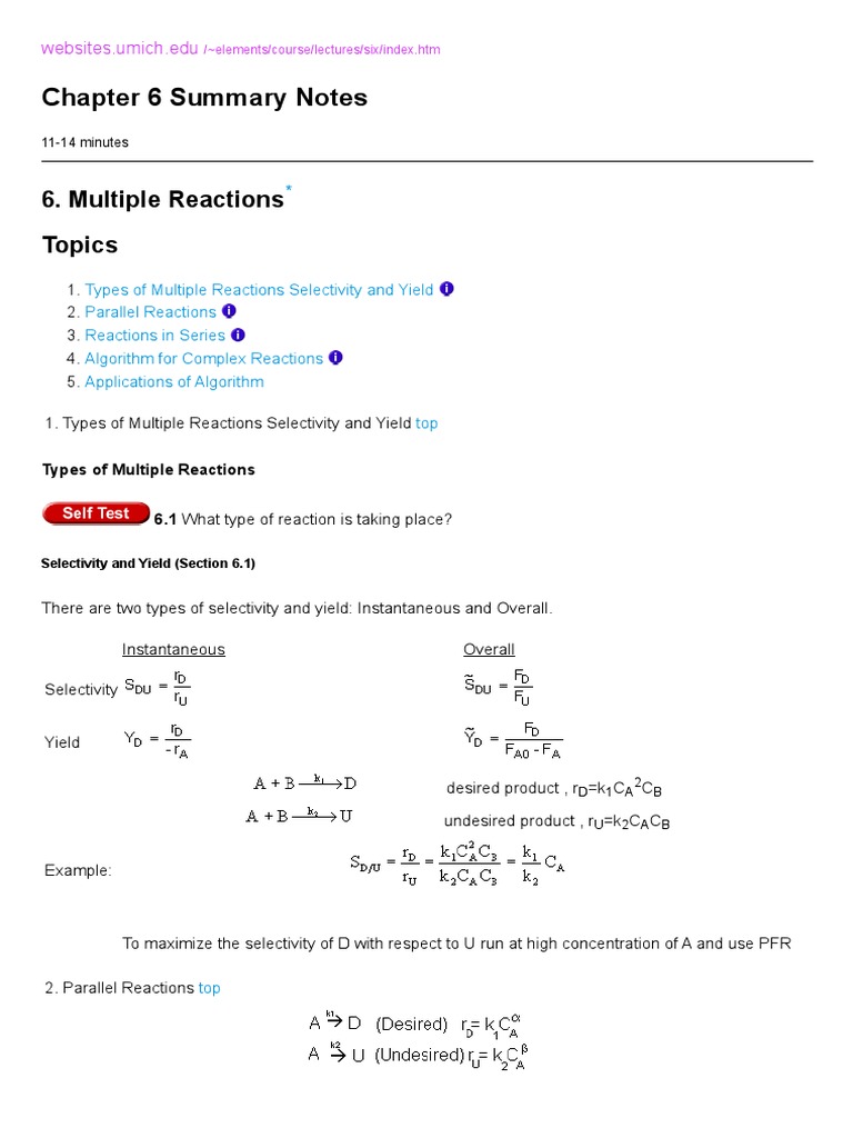 Chapter 6 Summary Notes - Reader View | PDF | Chemistry | Physical Sciences