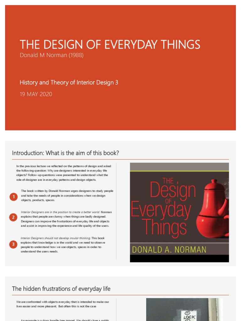 The Design of Everyday Things | PDF | Knowledge | Thought