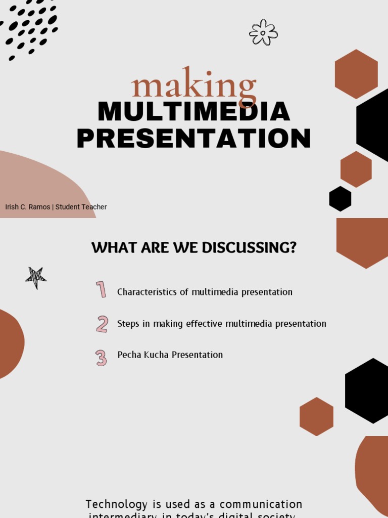 Making Multimedia Presentation | PDF | Multimedia | Internet