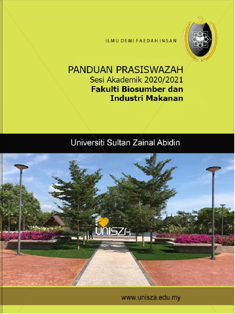 Buku Panduan Prasiswazah FBIM Covid 30.9.2020 John Edit | PDF