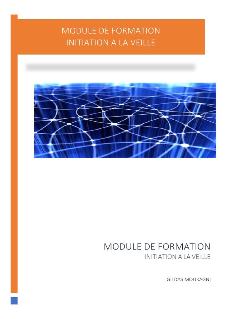 Module de Formation-Initiation Ã La Veille1 Version 2023 - 2 | PDF ...