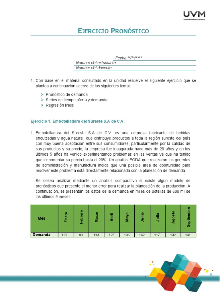 A7 Ejercicio Pronostico | PDF | Spss | Análisis de regresión