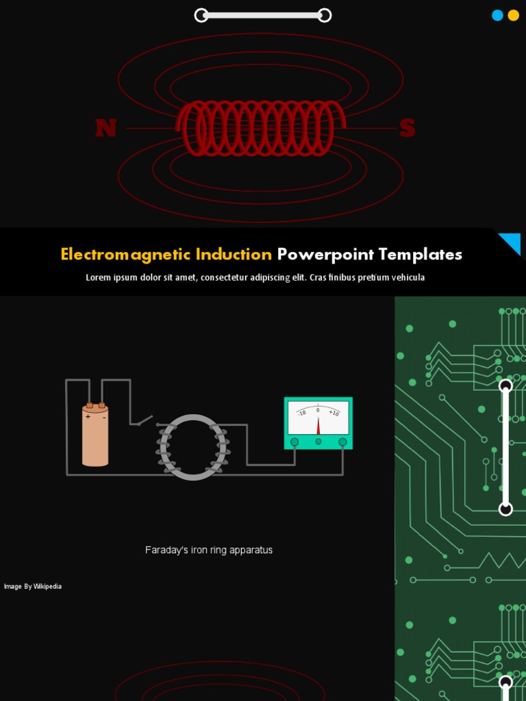 024 12-Electromagnetic Induction Powerpoint Templates | Download Free ...
