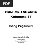 RIZAL - Mga Simbolo NG Pabalat NG Noli Me Tangere | PDF