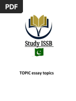 ISSB Interview Questions and Answers | PDF