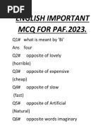 Paf GDP Initial Test Syllabus&important Topics | PDF | Science ...