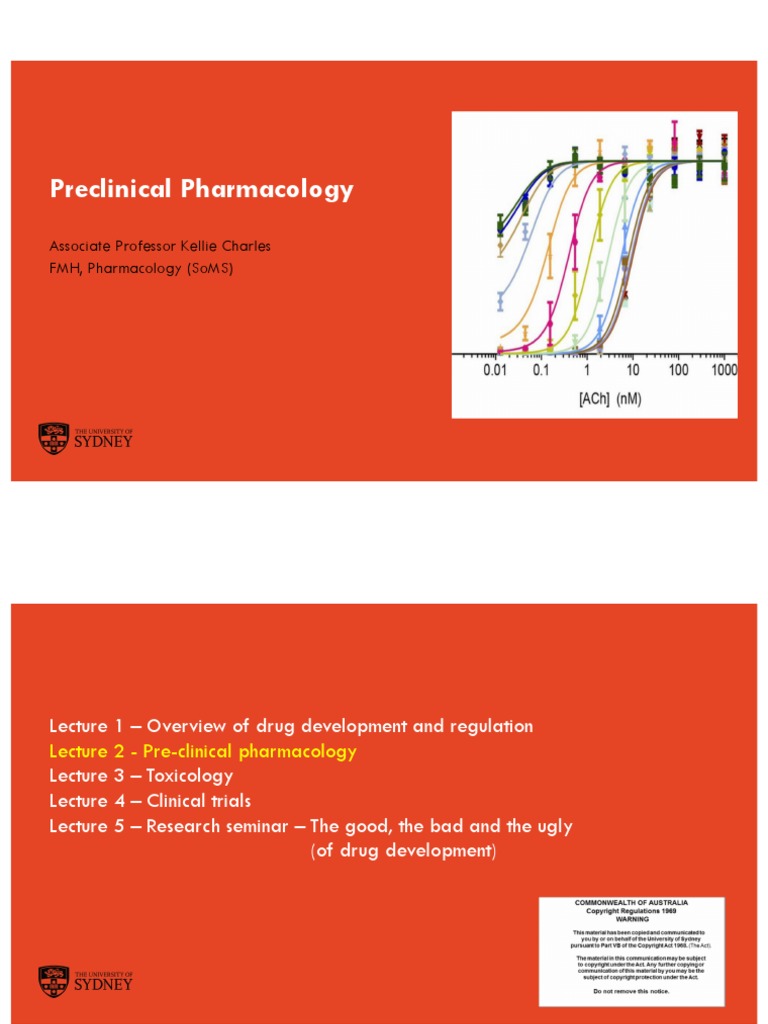 4.2 Drug Development Series - Preclinical - Pharmacology-1-1 | PDF | In ...