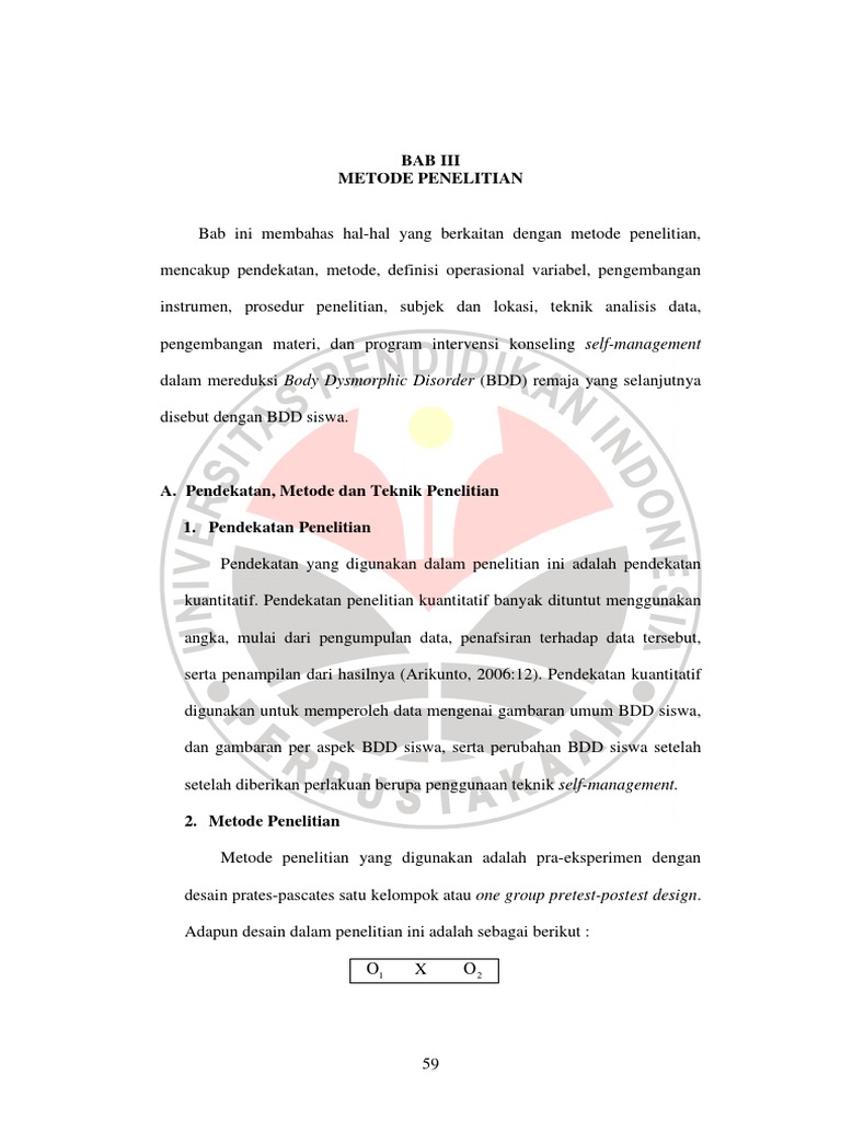 Contoh Reasert Self Care, BDD | PDF