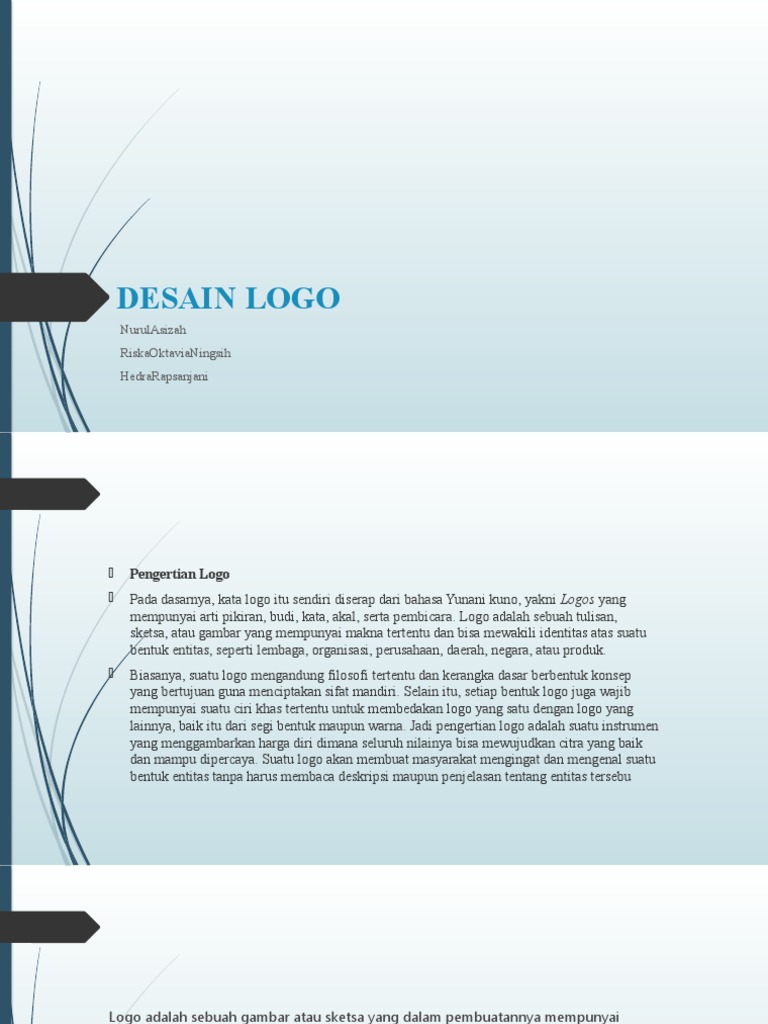Pengertian dan Jenis Desain Logo | PDF