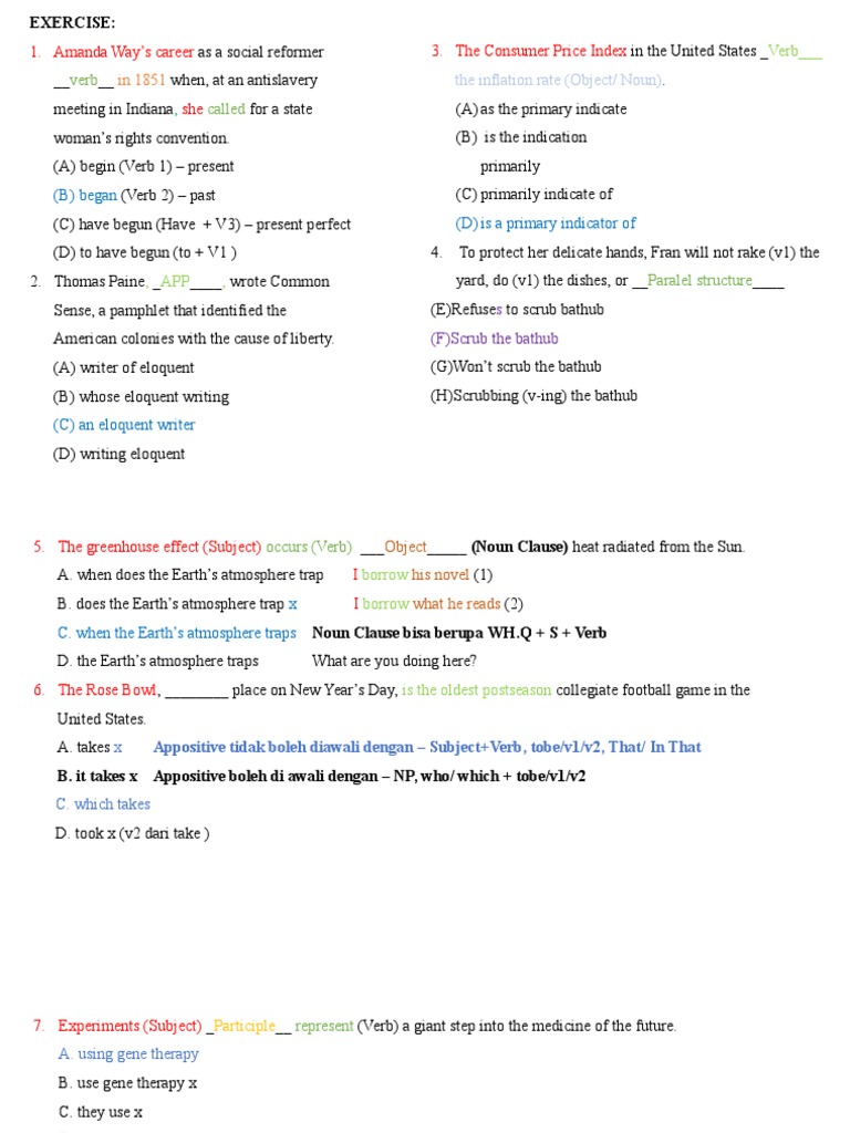 Meet 2 | PDF | Verb | Clause