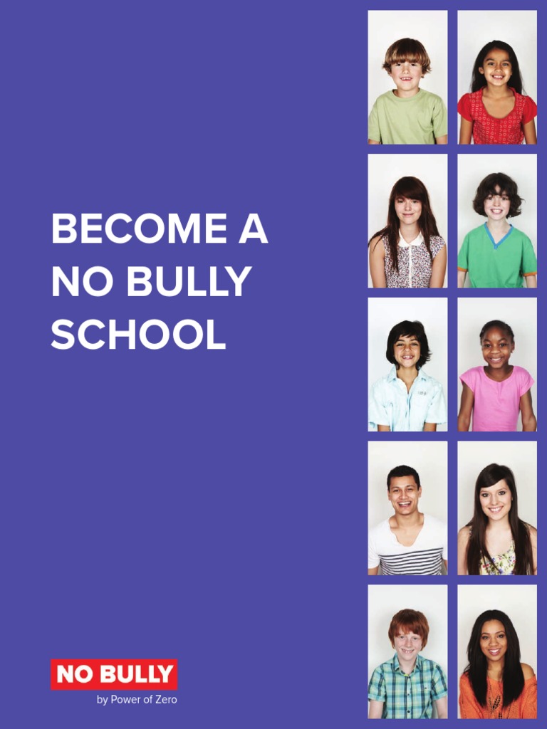No Bully Program Brochure 2022 | PDF | Bullying | Cyberbullying