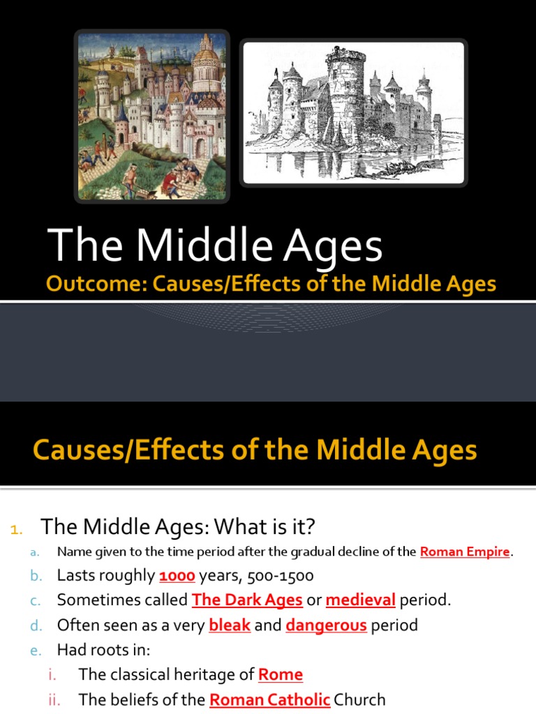Causes and Effects of the Middle Ages | PDF | Travel | History