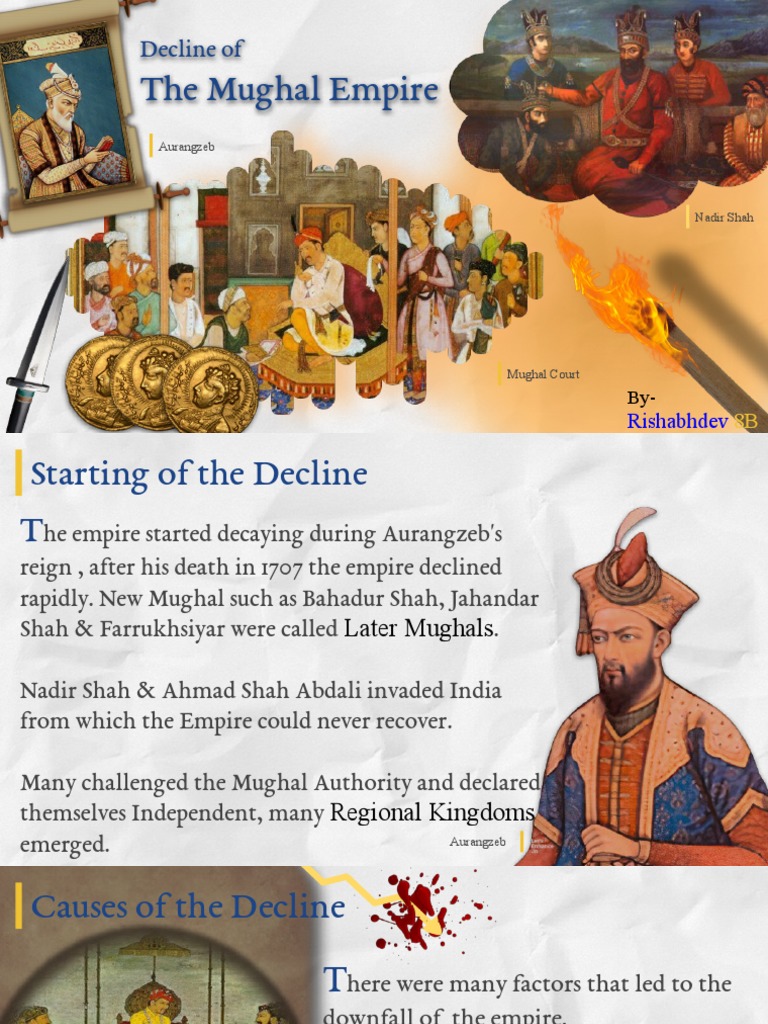 Decline of the Mughal Empire and Regional Rise | PDF | Mughal Empire ...