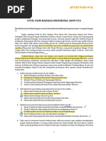 (Soal Materi) Kata Berpasangan Tetap | PDF