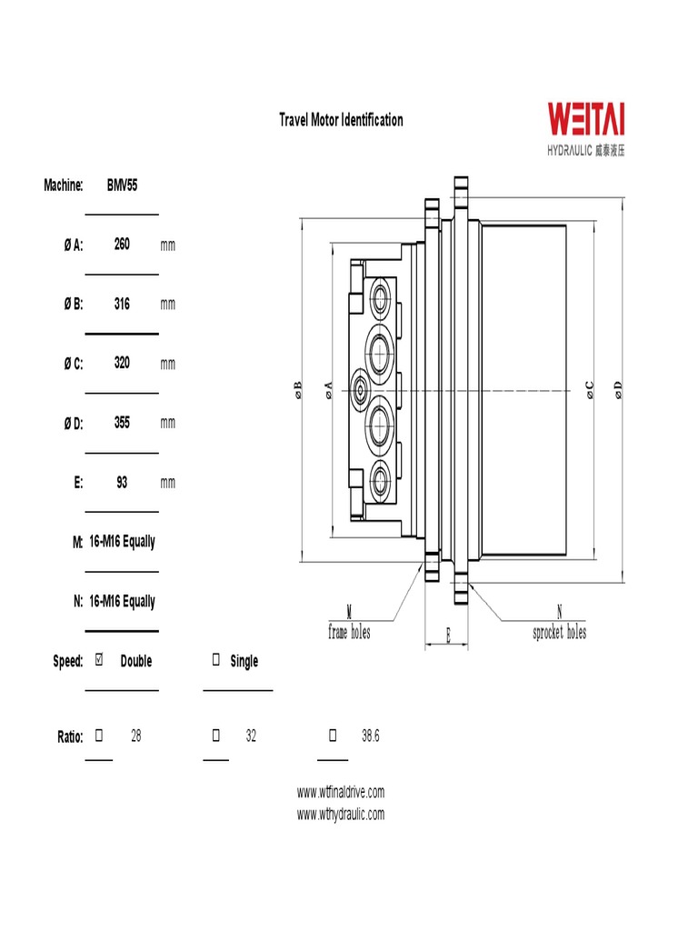 BMV55 Dimensions | PDF