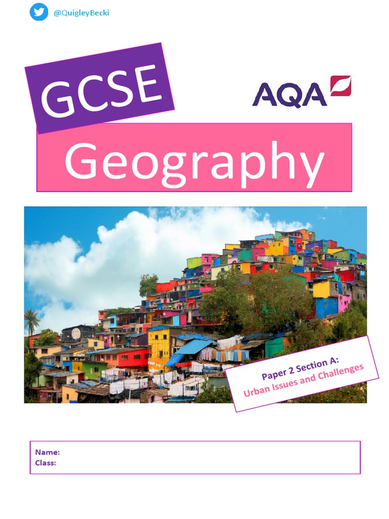 GCSE Geography: Urban Issues Guide | PDF | Sustainability | Urbanization