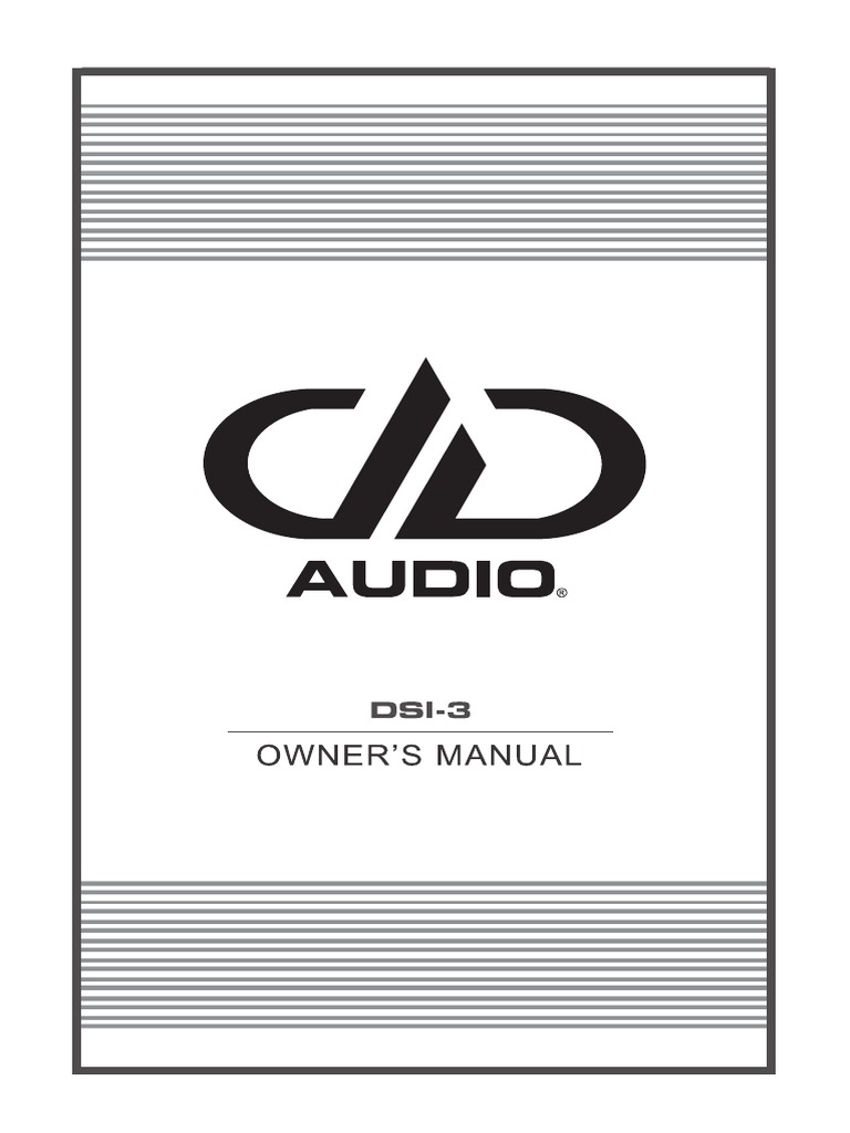 Dsi 3 Manual 2020 v1 | PDF