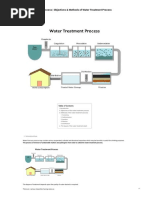 Drinking Water Treatment Steps Chart | PDF