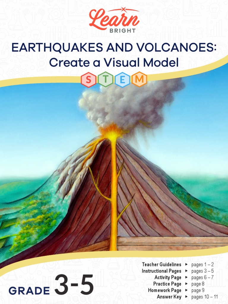 Earthquakes and Volcanoes STEM | PDF | Volcano | Lava