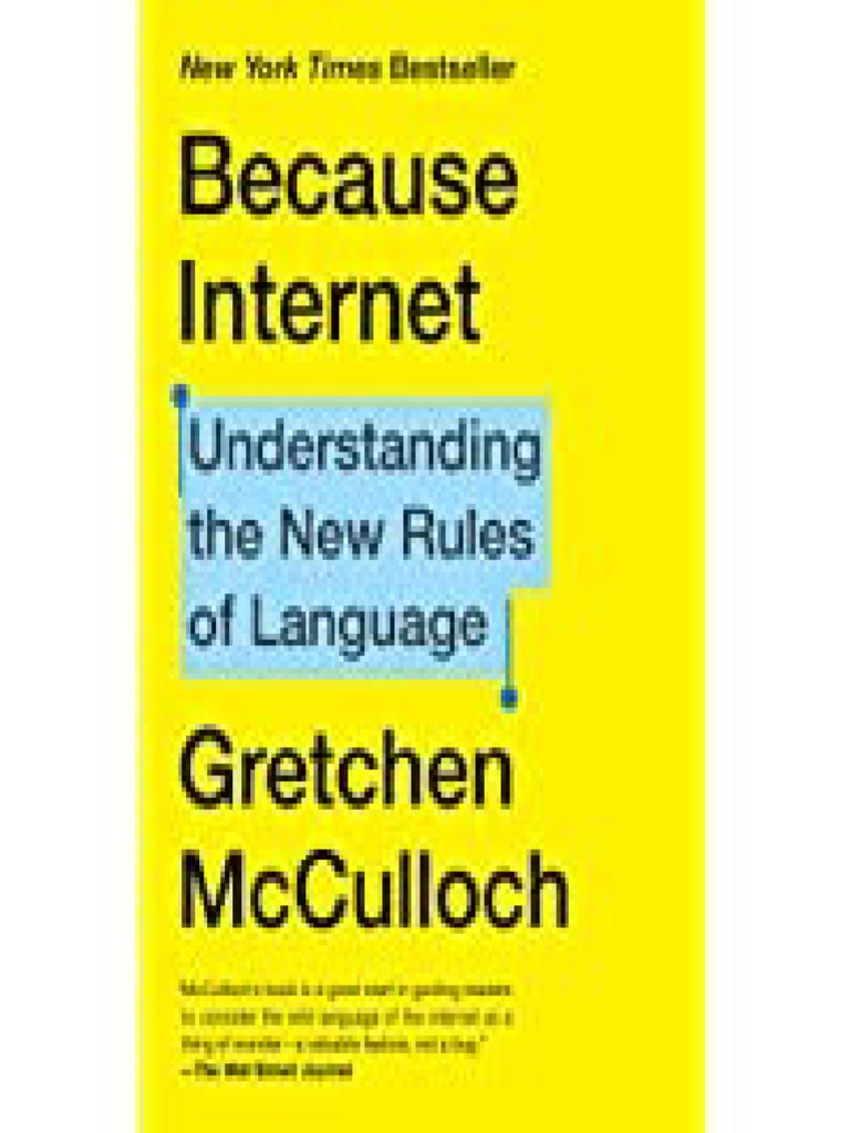 Toaz - Info Because Internet Understanding The New Rules of Language by ...