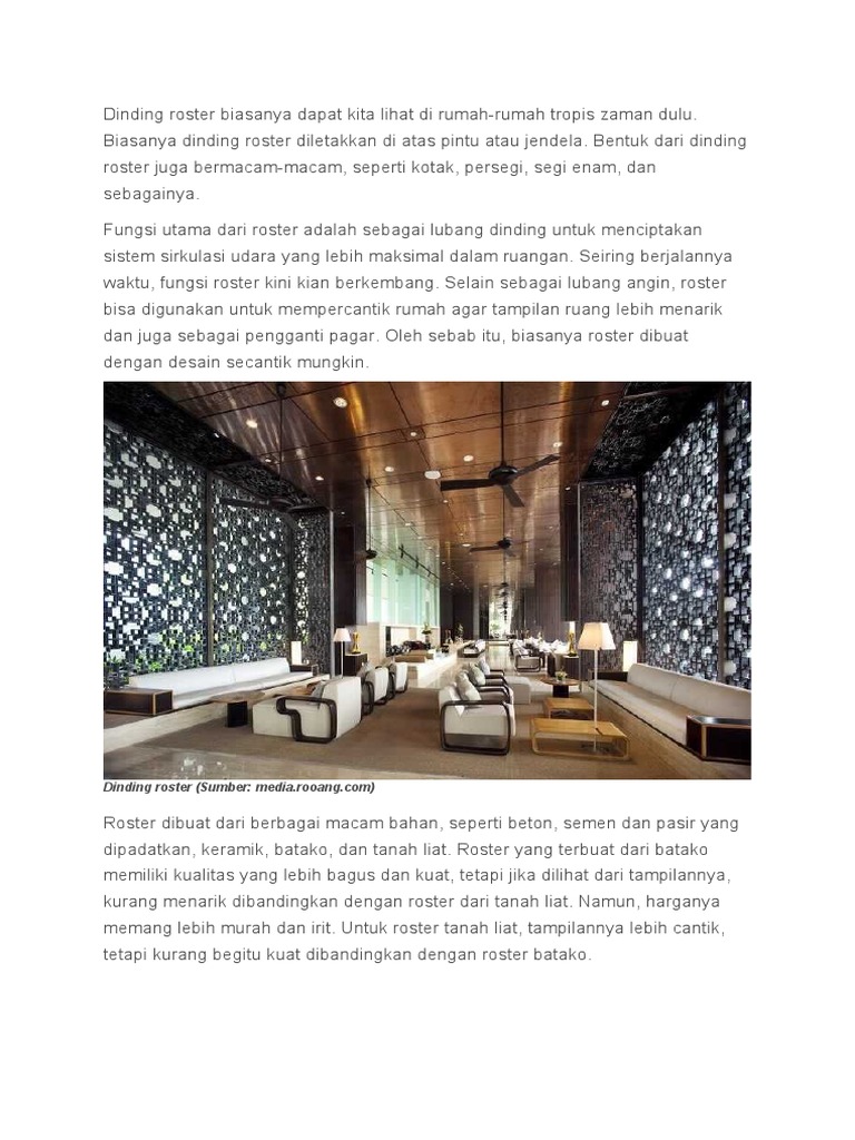 Dinding Roster | PDF