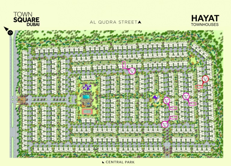 HAYAT Townhouses Master Plan | PDF