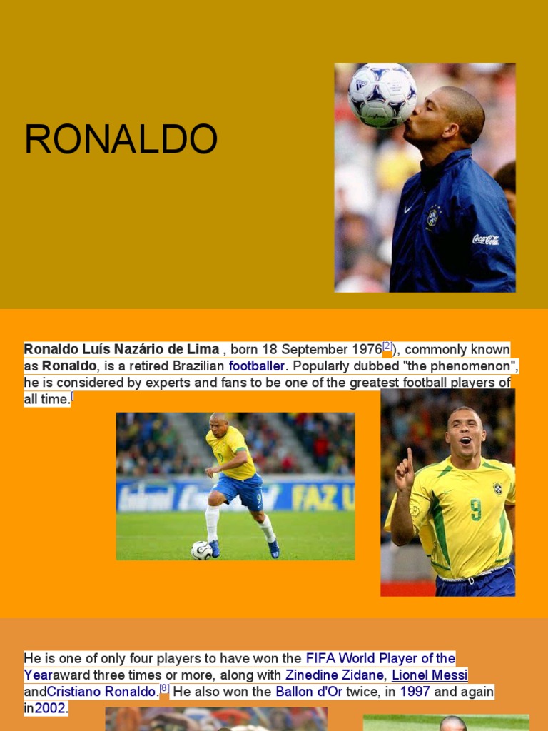 RONALDO | PDF