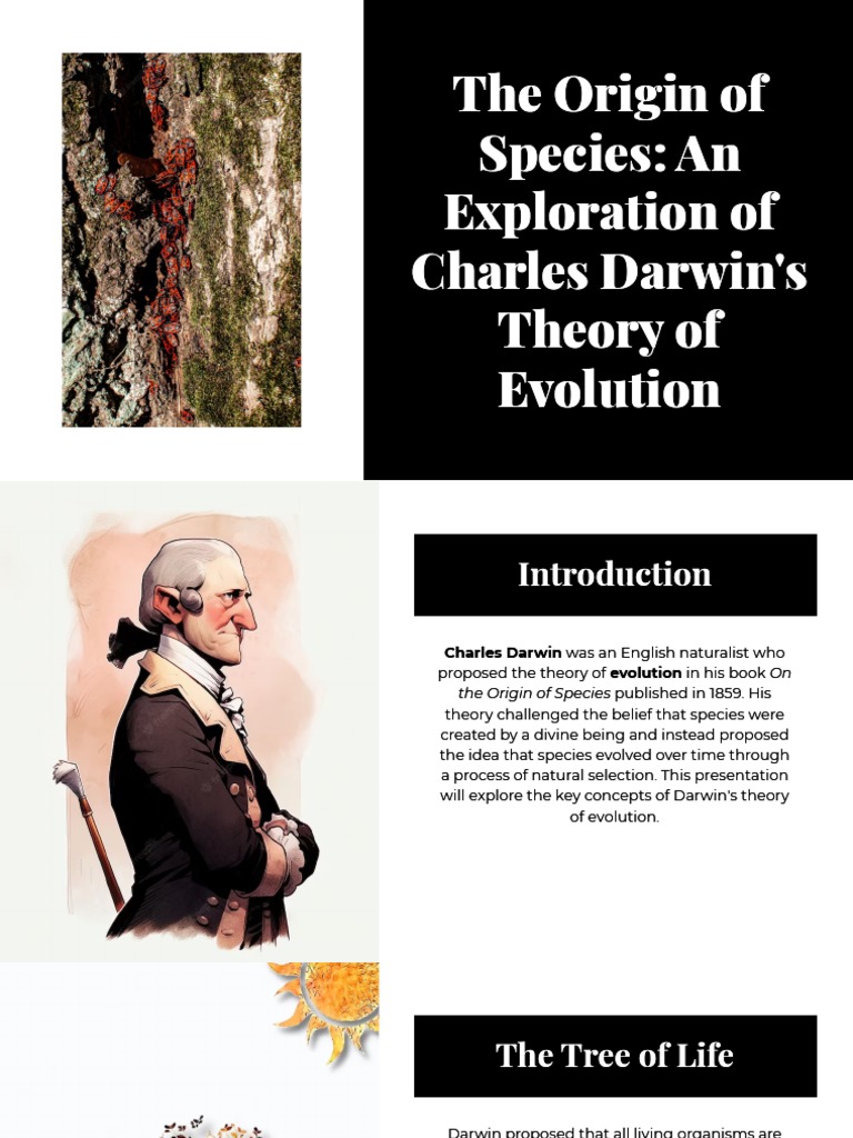 Wepik The Origin of Species An Exploration of Charles Darwins Theory of ...
