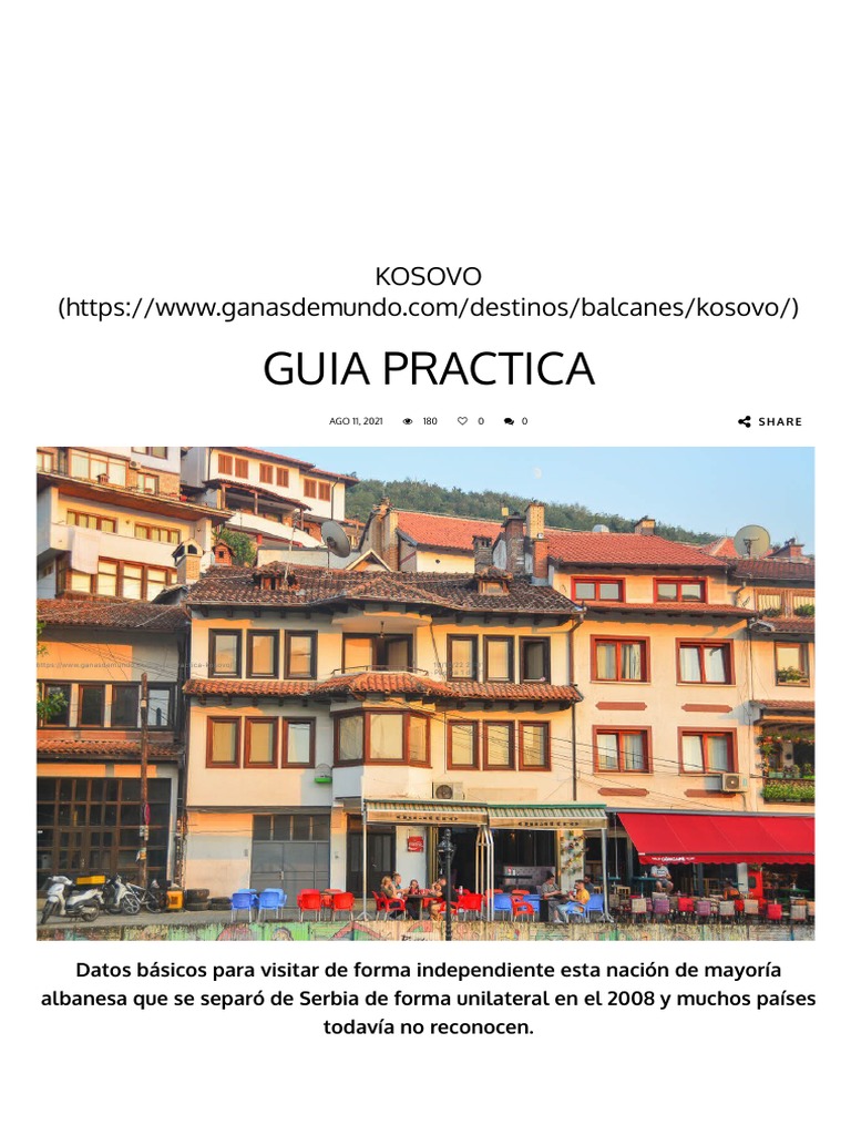 KOSOVO Guía practica (2022) | PDF