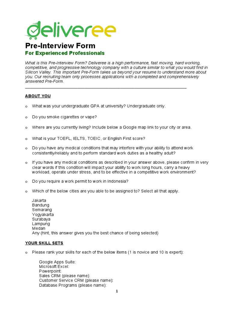 Deliveree Preform Experienced Professionals | PDF | Business | Economies