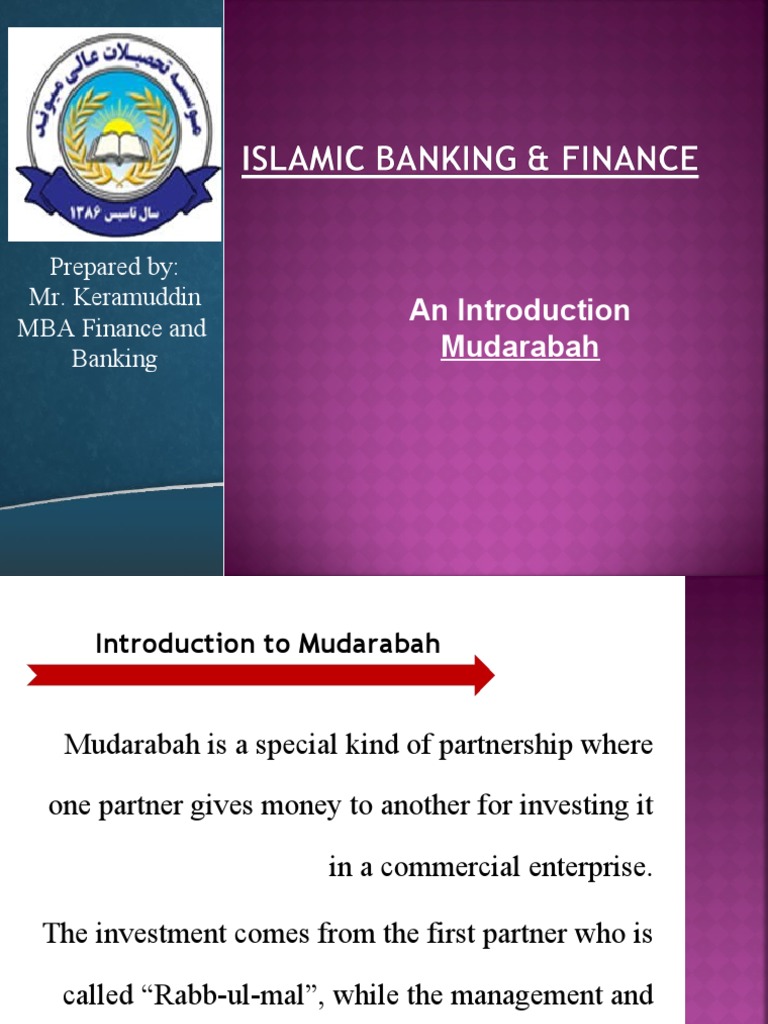 Mudarabah: A Guide for Finance Students | PDF | Business Law | Economies